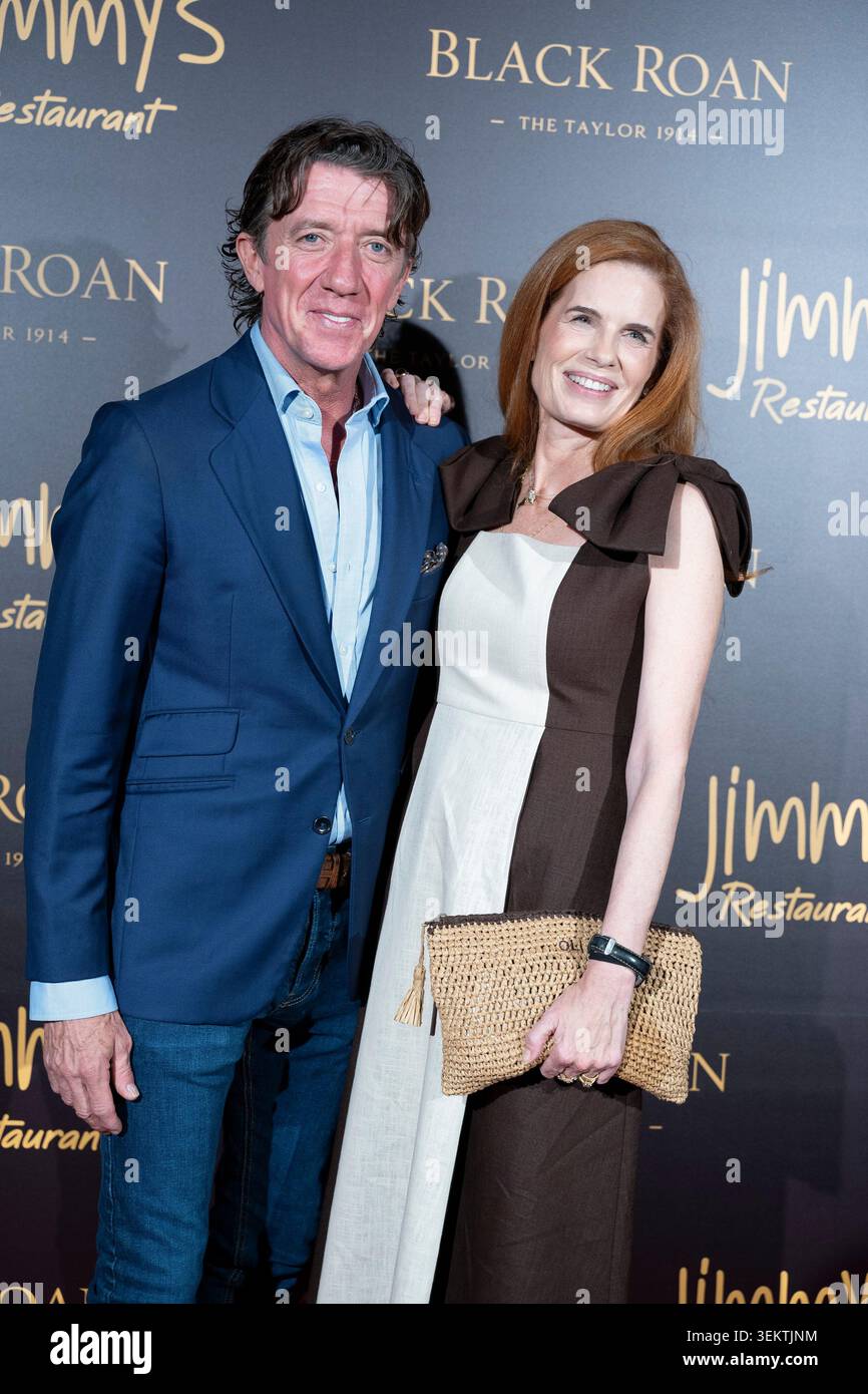 Colate and Olivia de borbon during the first anniversary of "Black Roan ...