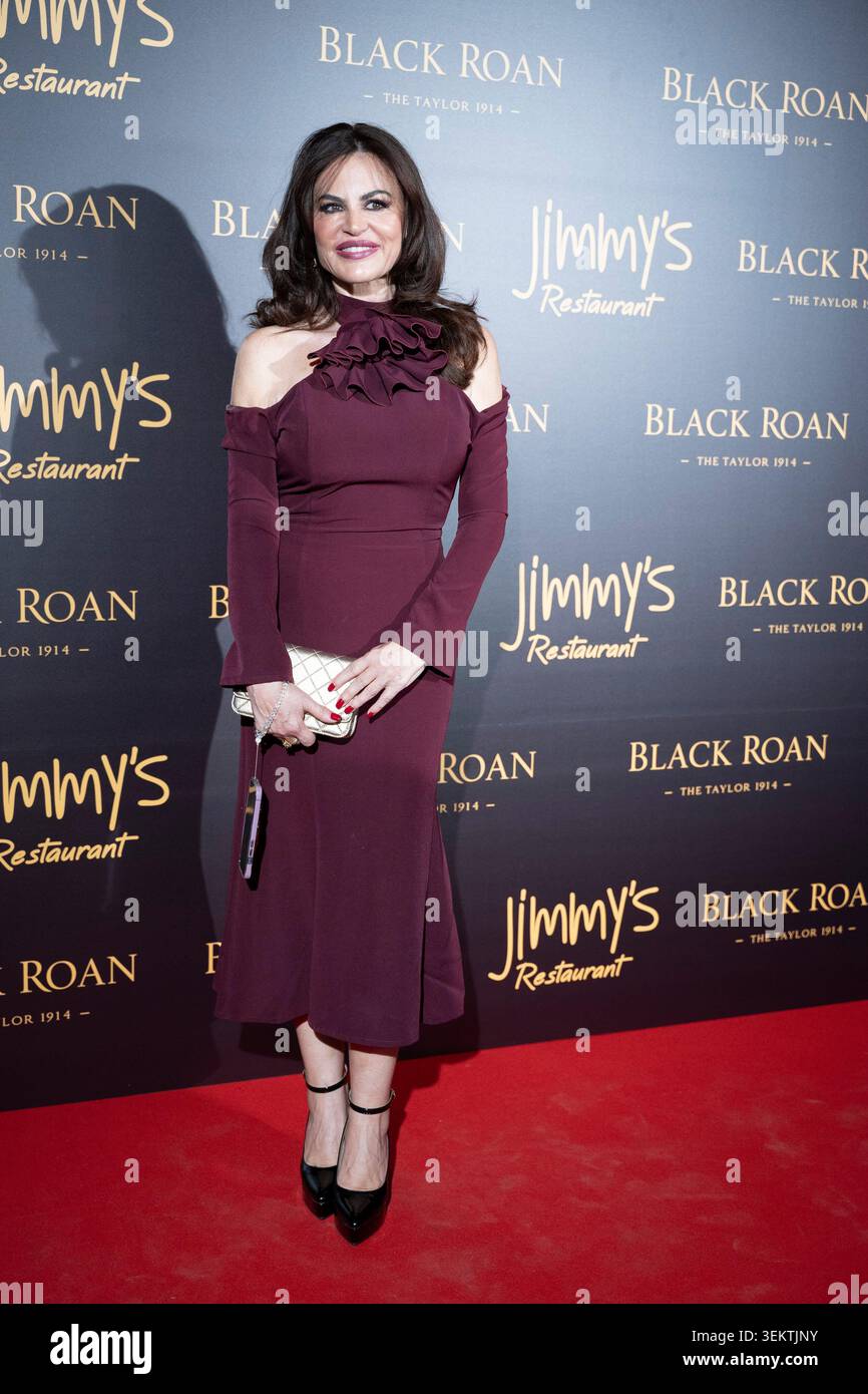 Teresa Bueyes during the first anniversary of "Black Roan" at Jimmy's ...