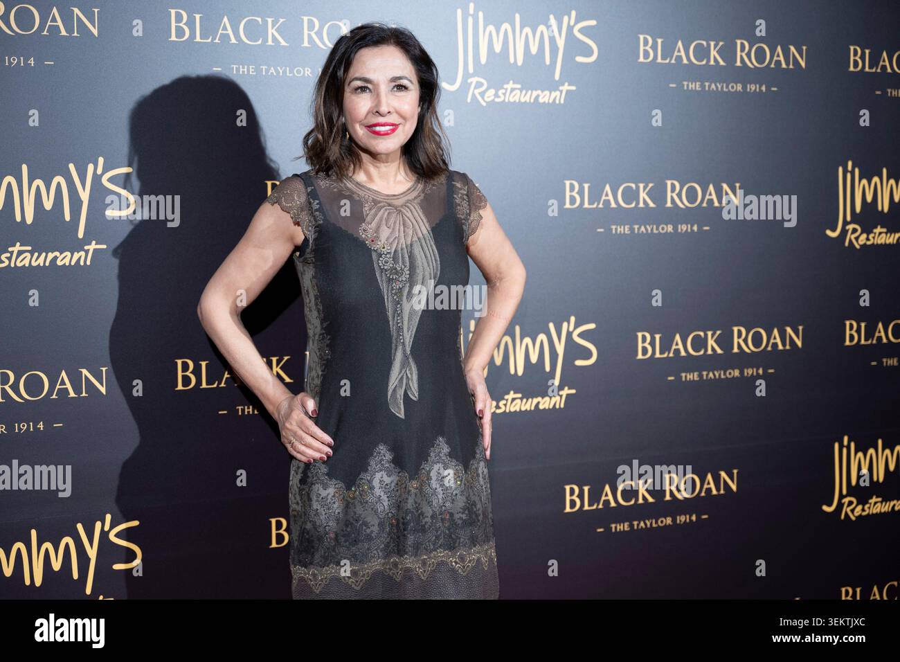Isabel Gemio during the first anniversary of "Black Roan" at Jimmy's ...