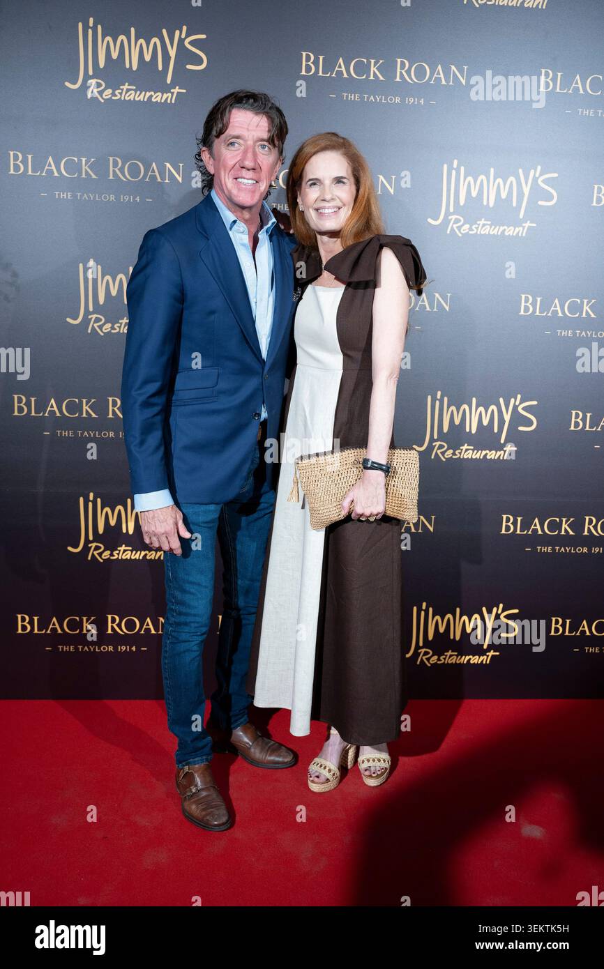 Colate and Olivia de borbon during the first anniversary of "Black Roan ...