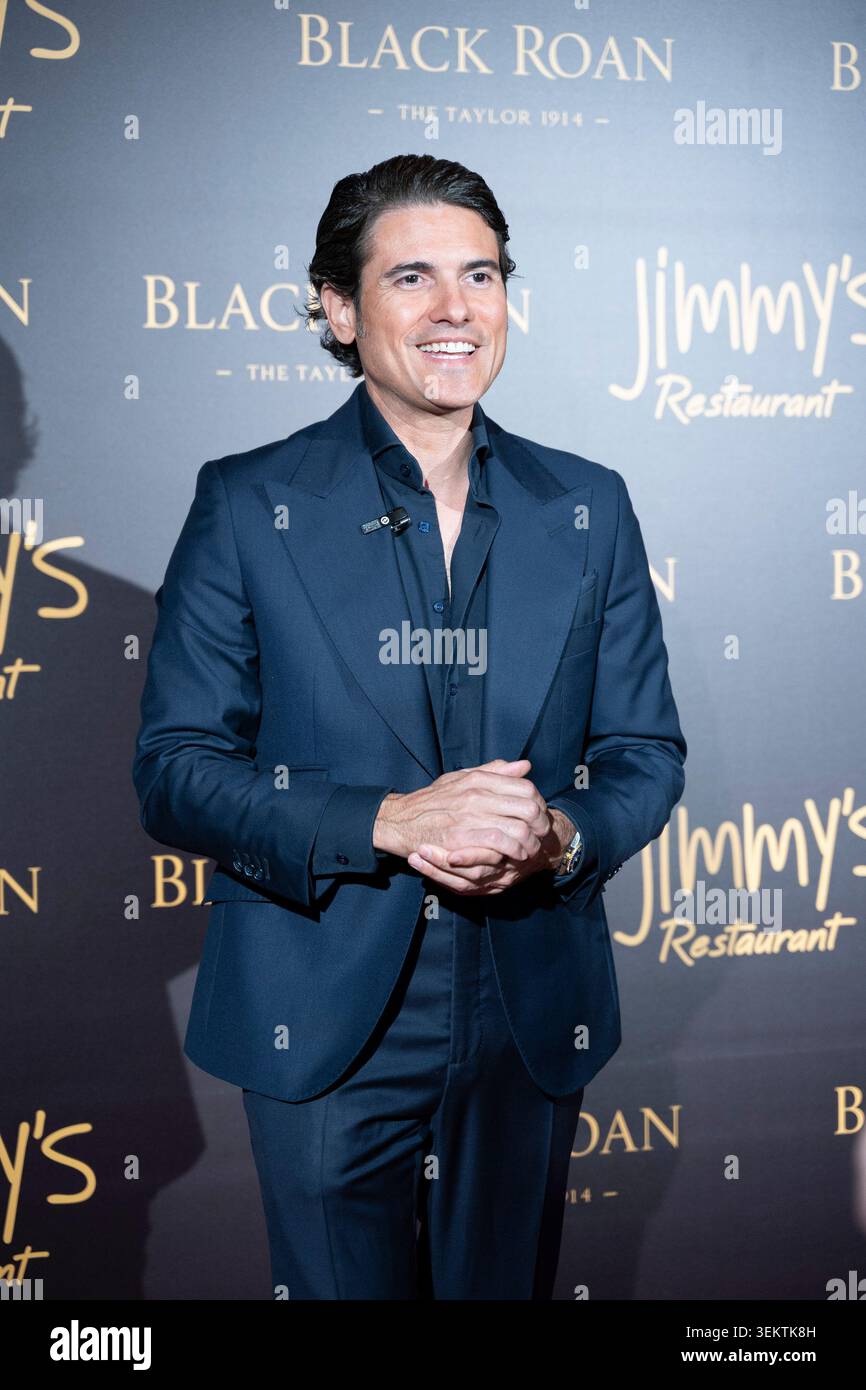 Julian Porras during the first anniversary of "Black Roan" at Jimmy's ...