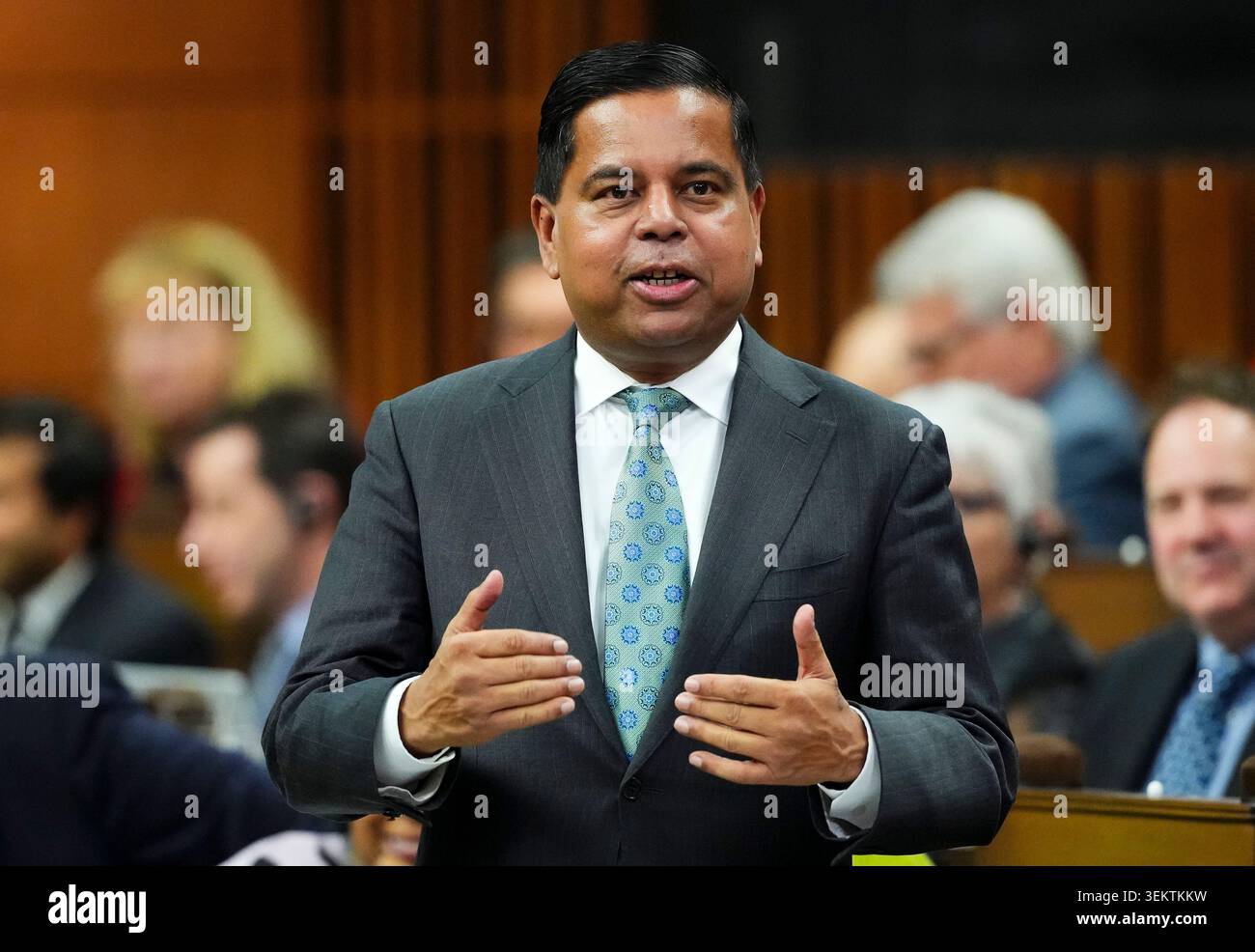 Public Safety Minister Gary Anandasangaree responds to a question ...