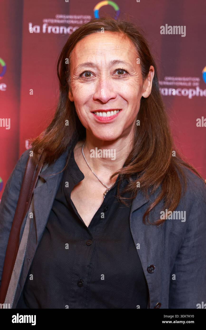 Béatrice Boursier Du Scar attends the photocall for the La Francophonie ...