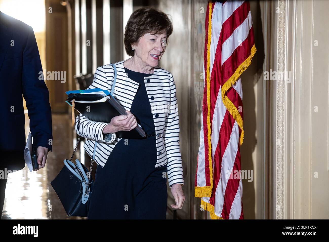 Sen. Susan Collins (R-Maine) is seen at the U.S. Capitol on June 3 ...