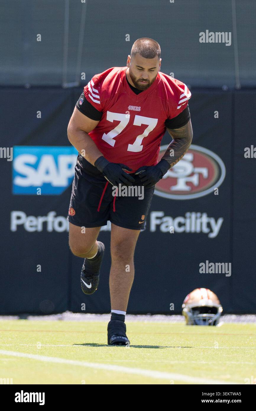 June 3, 2026; Santa Clara, California, USA; San Francisco 49ers guard ...