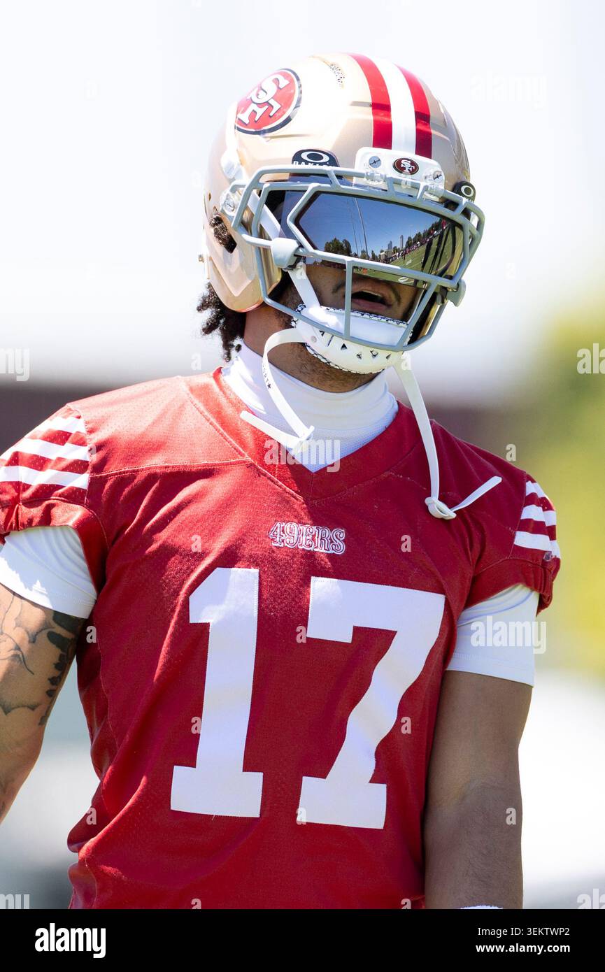 June 3, 2026; Santa Clara, California, USA; San Francisco 49ers wide ...