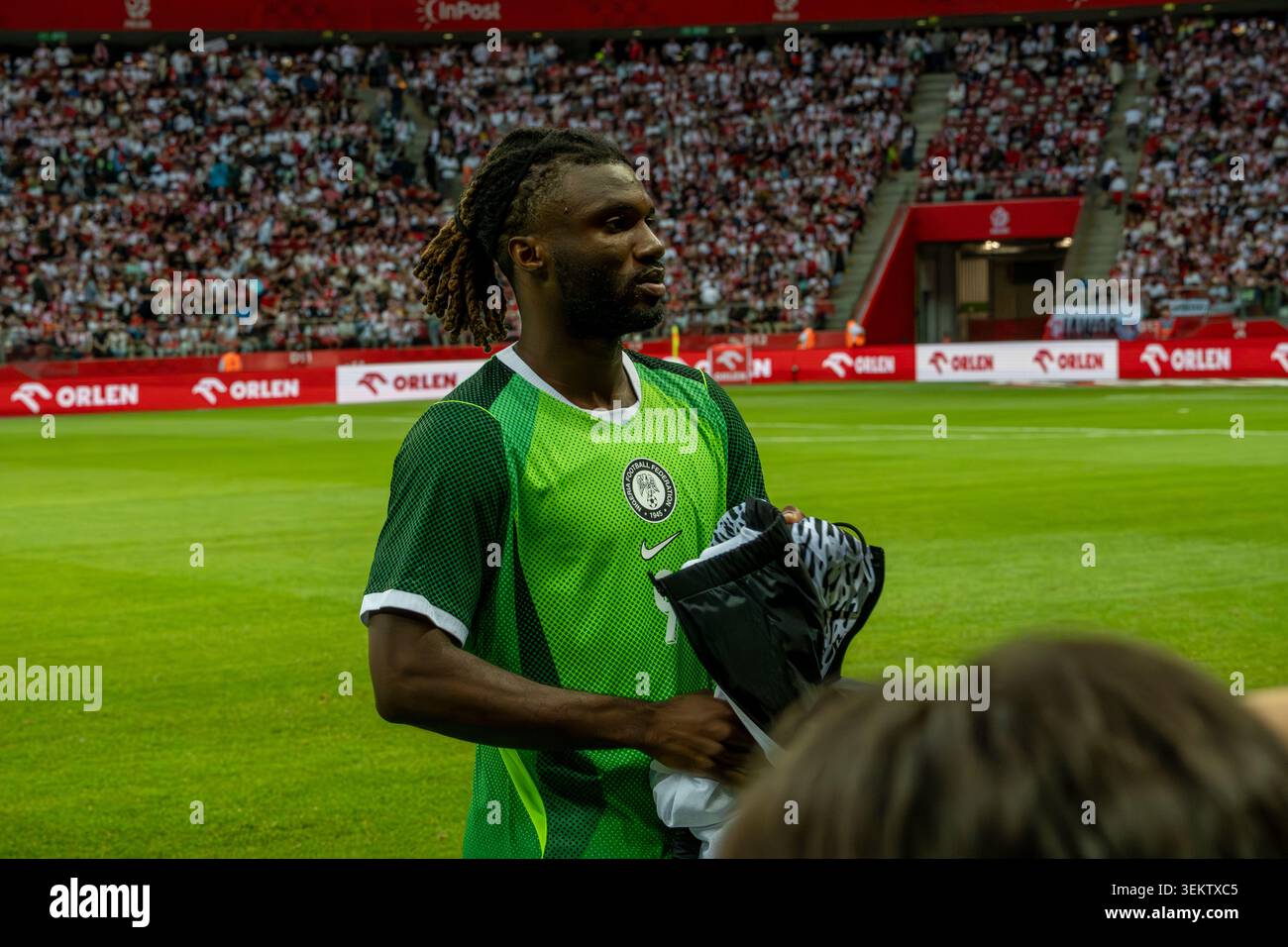 Warsaw, Poland. 3 June 2026. TEREM MOFFI Seen during Friendly match ...