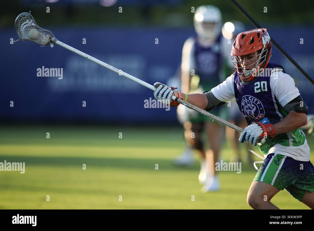 Durham, NC: 3 June 2026, Connor Gorrie (20) clears the ball during a ...