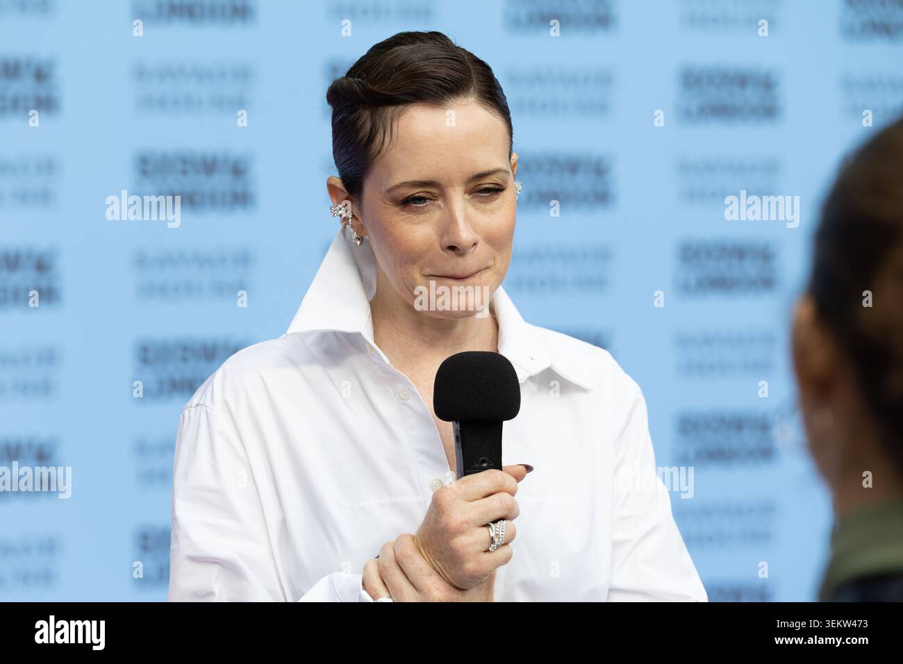 Claire Foy interviewed by the press at the Savage House World Premiere ...
