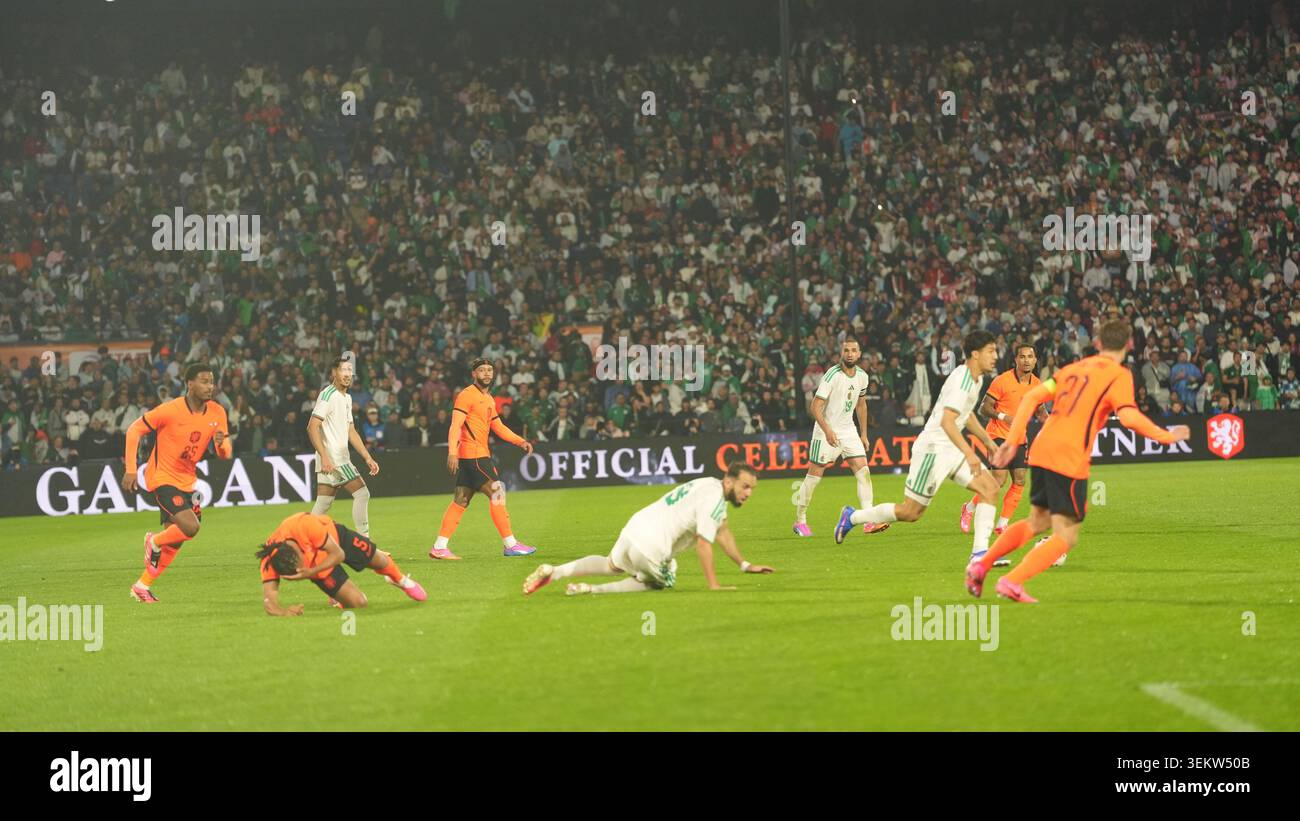 The Algerian team surprised the Netherlands with a 1-0 victory in ...