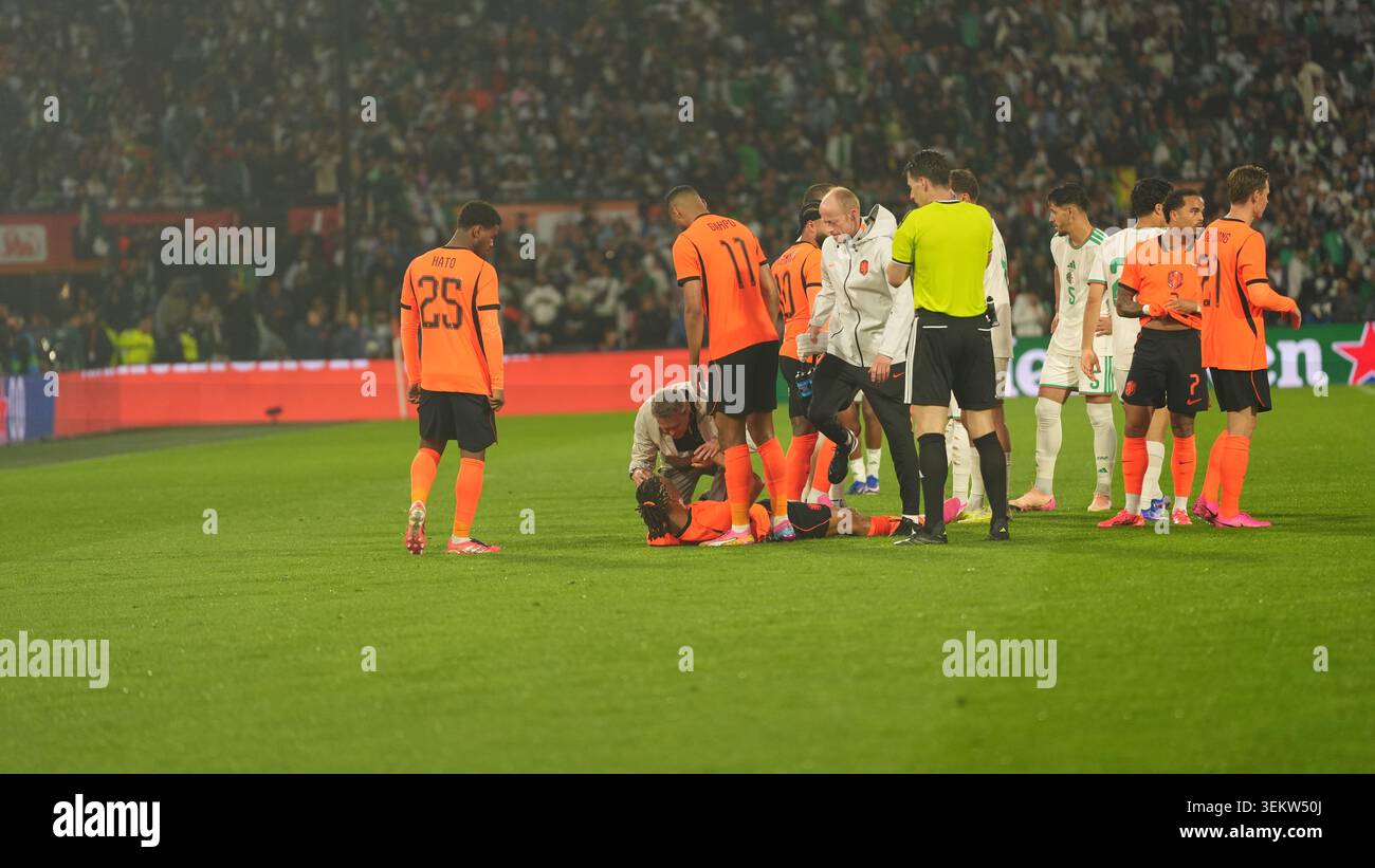 The Algerian team surprised the Netherlands with a 1-0 victory in ...