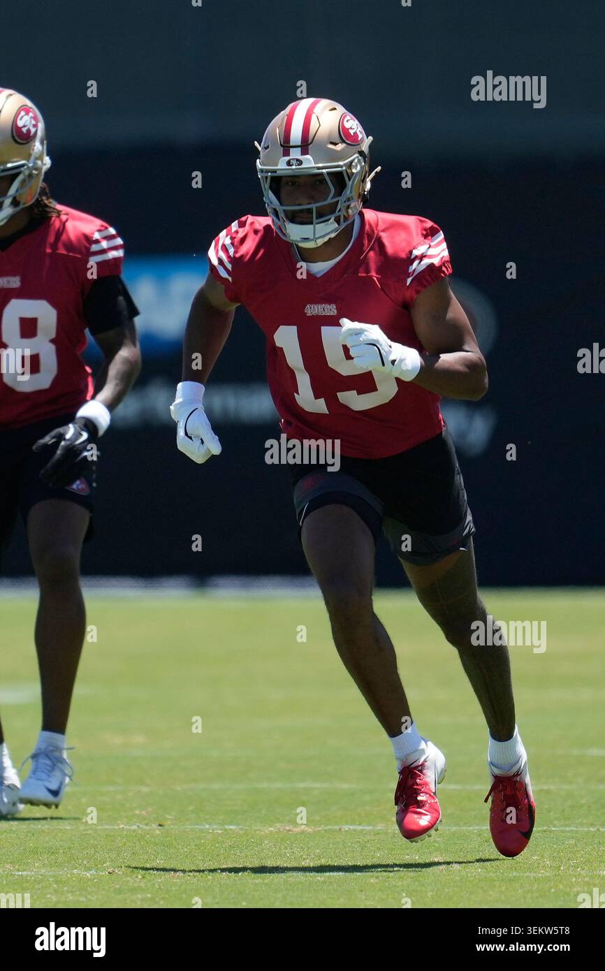 San Francisco 49ers' De'Zhaun Stribling (15) during NFL football ...