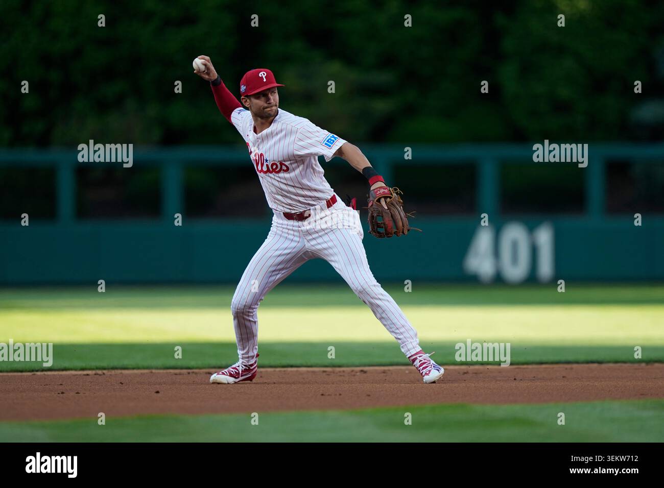 Philadelphia Phillies' Trea Turner plays during a baseball game ...