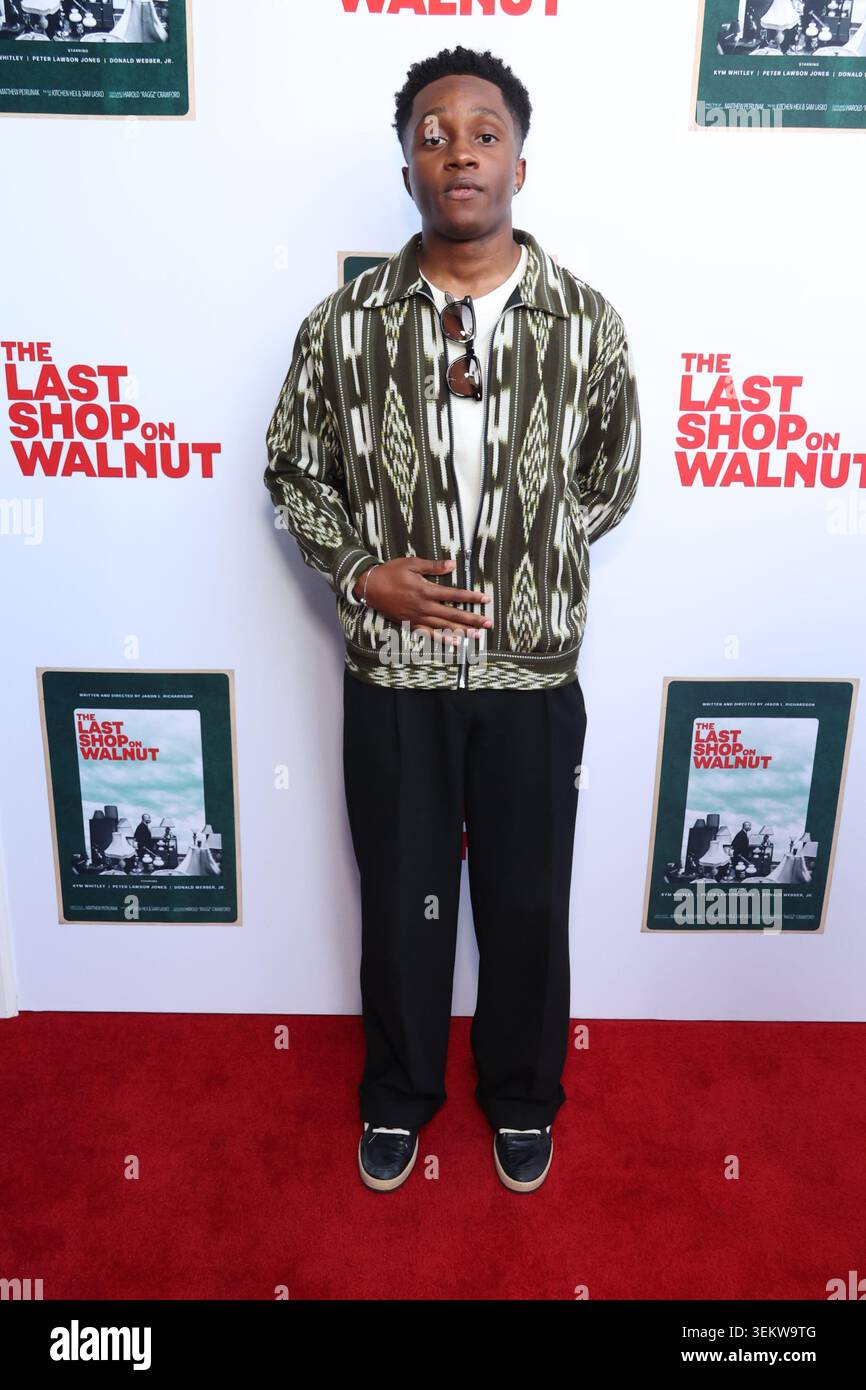 Los Angeles CA June 3: Jermaine Harris at The Premiere of " Last Shop ...
