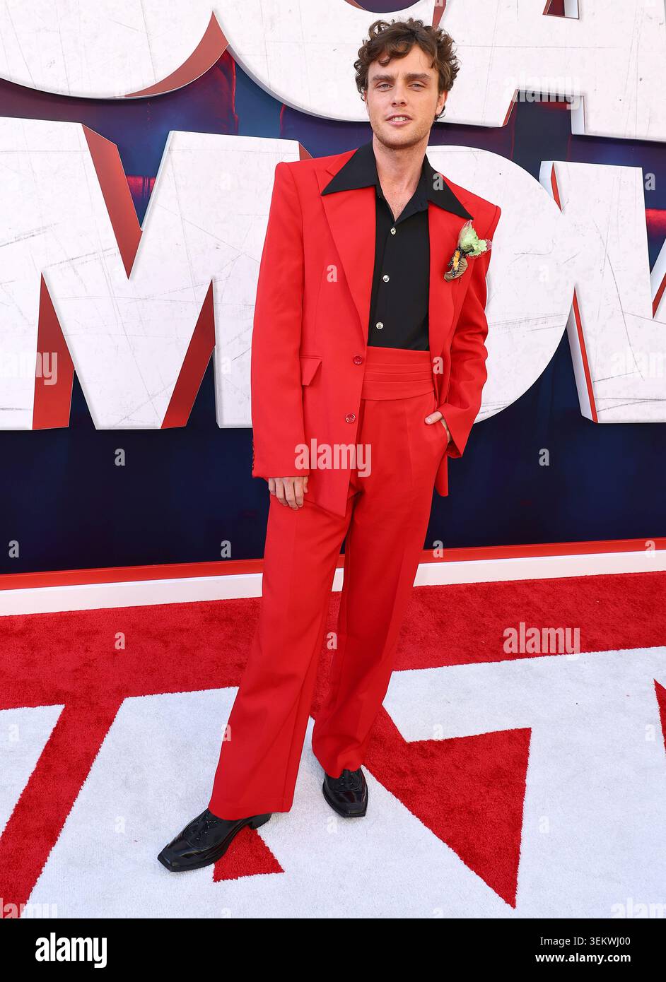 Cameron Scott Roberts arrives at Scary Movie Global Premiere held at ...