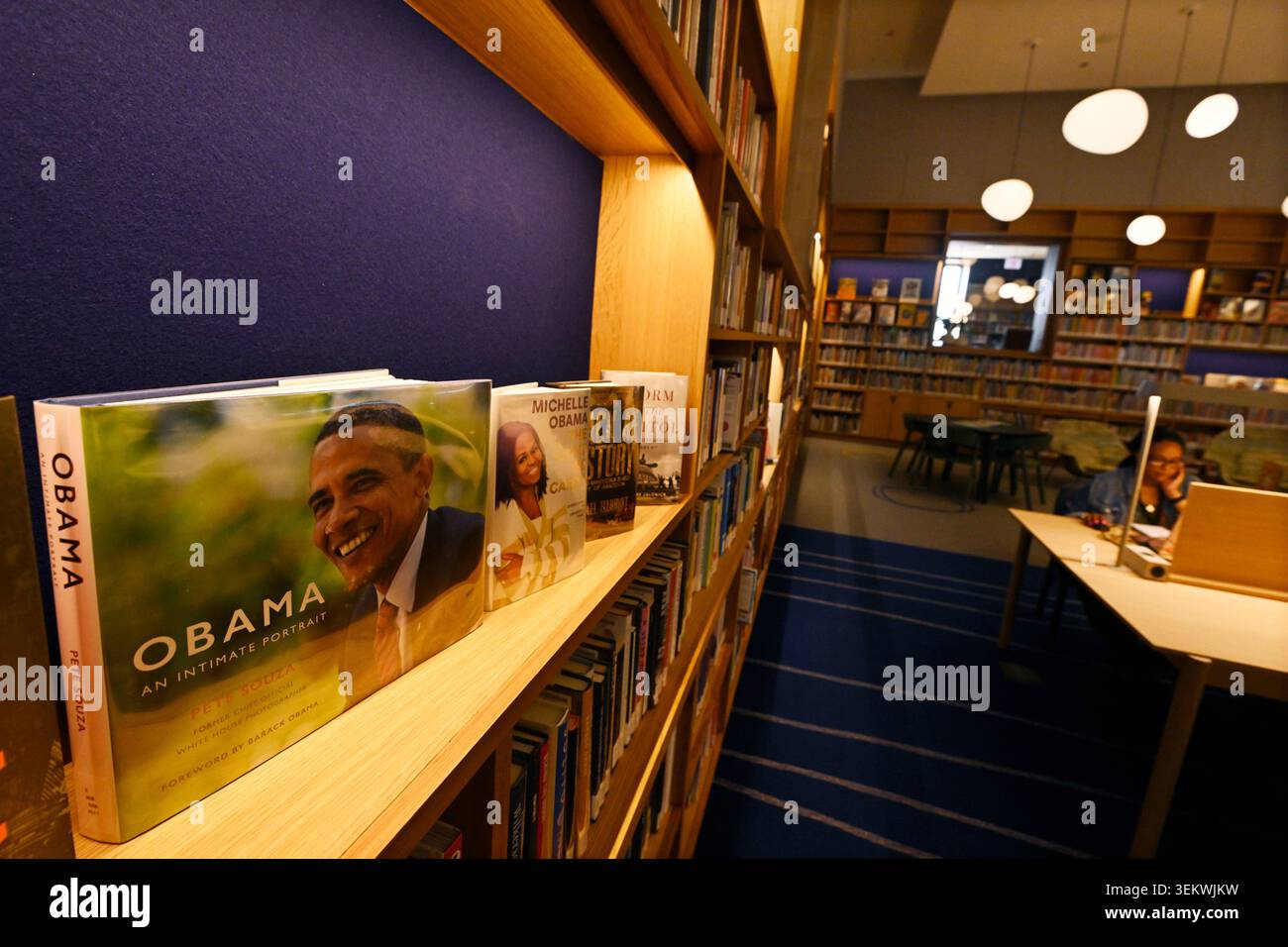 The Chicago Public Library at the Obama Presidential Center in Chicago ...