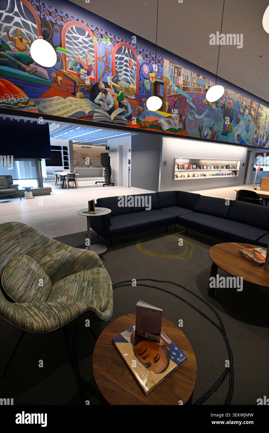 The Chicago Public Library at the Obama Presidential Center in Chicago ...
