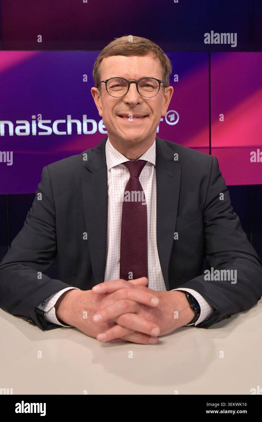 in der ARD-Talkshow maischberger im Studio Berlin Adlershof. Berlin, 03 ...