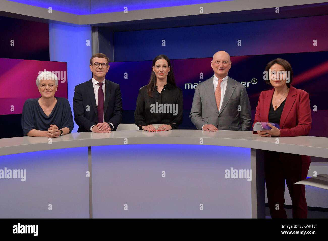 in der ARD-Talkshow maischberger im Studio Berlin Adlershof. Berlin, 03 ...