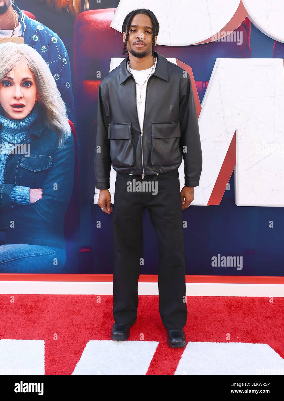 Chris Patrick arrives at Scary Movie Global Premiere held at Paramount ...