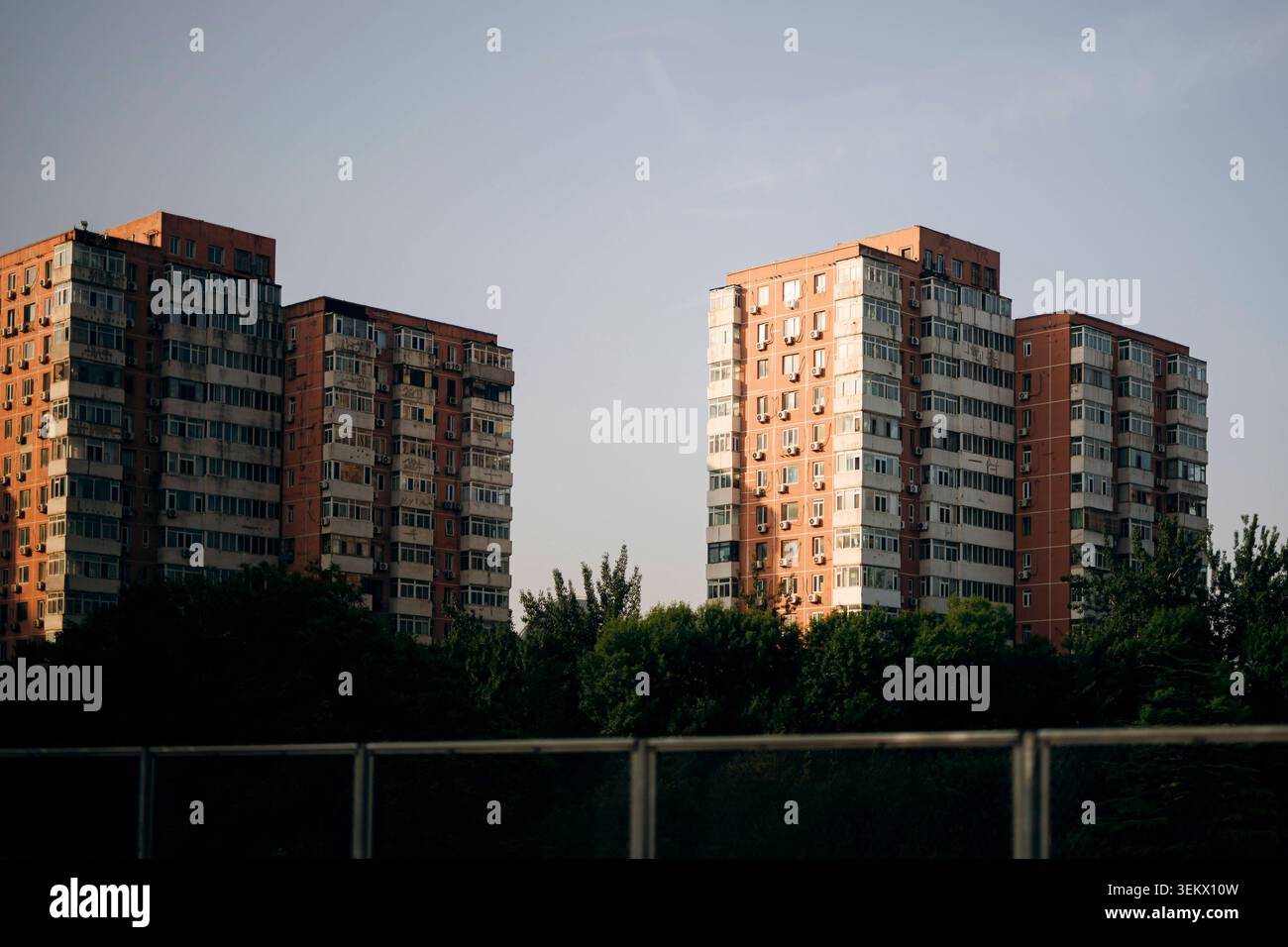 Wohnhaeuser in Peking Peking China *** Residential buildings in Beijing ...