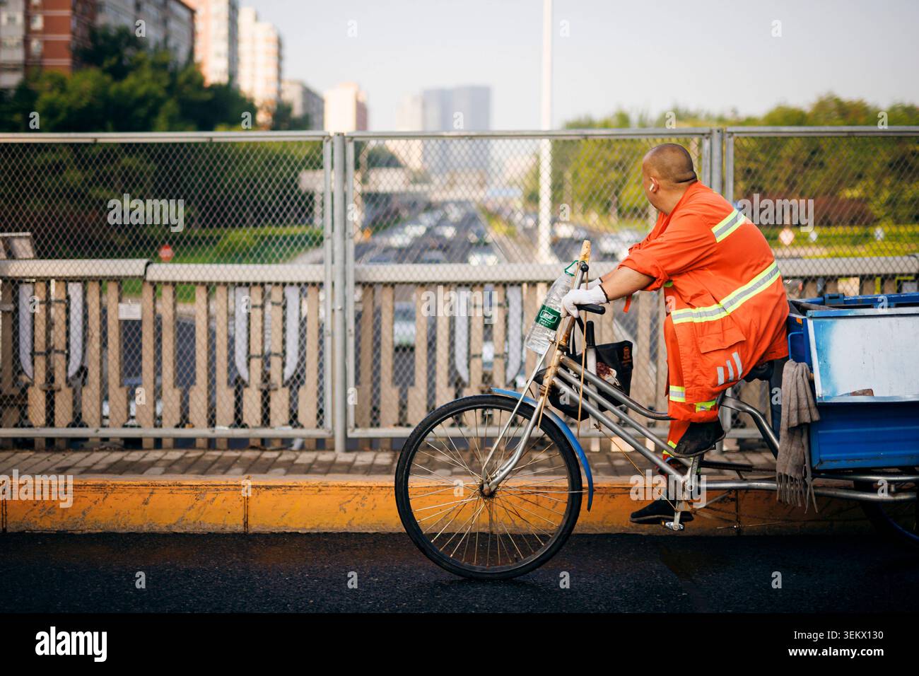 Strassenansicht von Peking Peking China *** Street view of Beijing ...