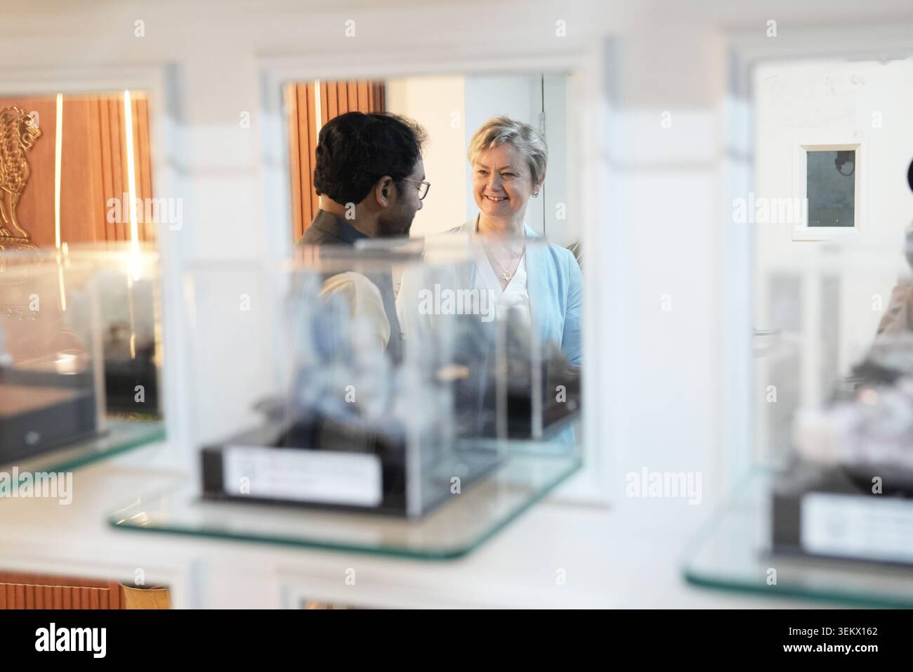 Foreign Secretary Yvette Cooper with Kishan Reddy, Union Minister of ...