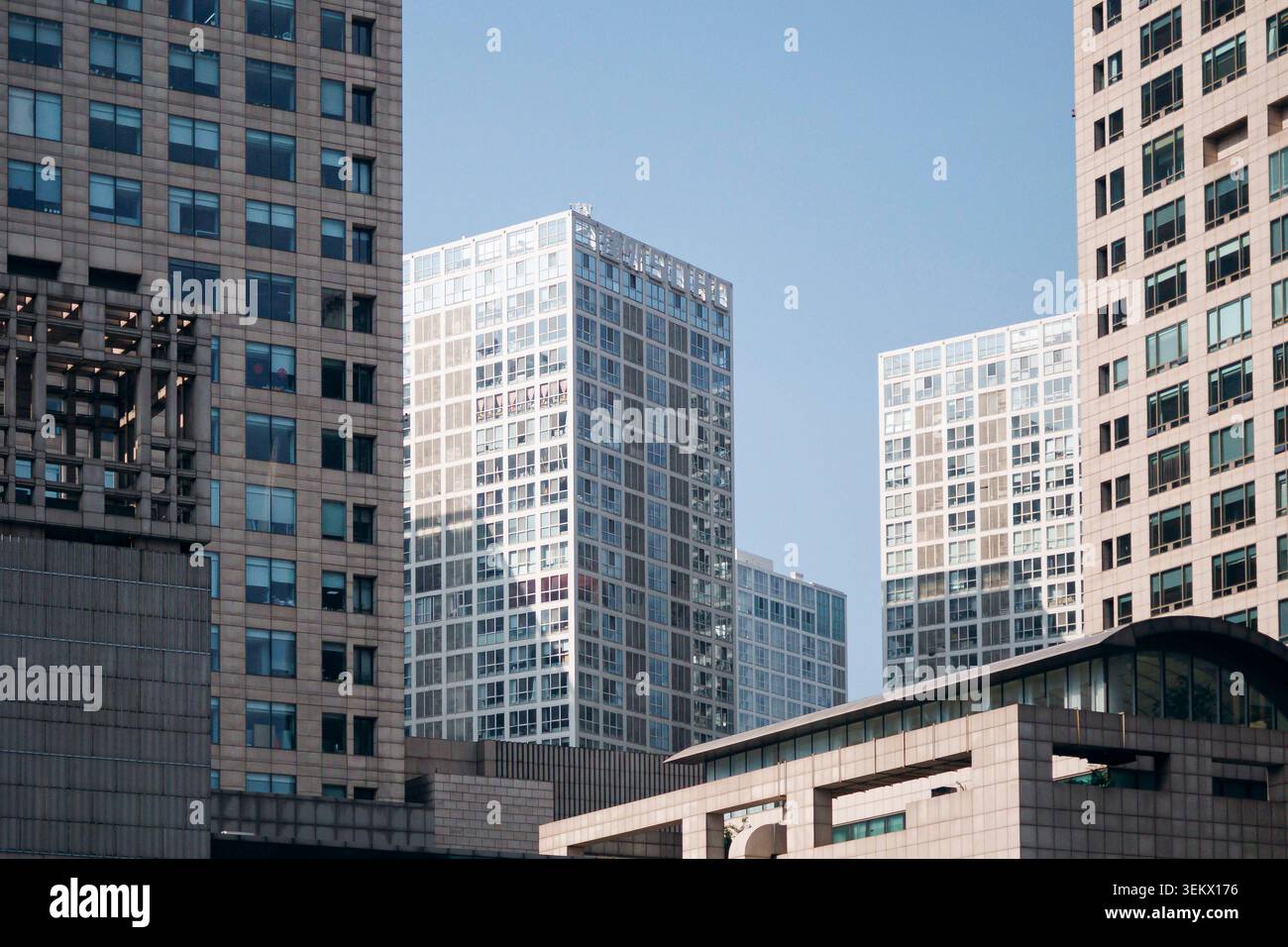 Wohnhaeuser in Peking Peking China *** Residential buildings in Beijing ...