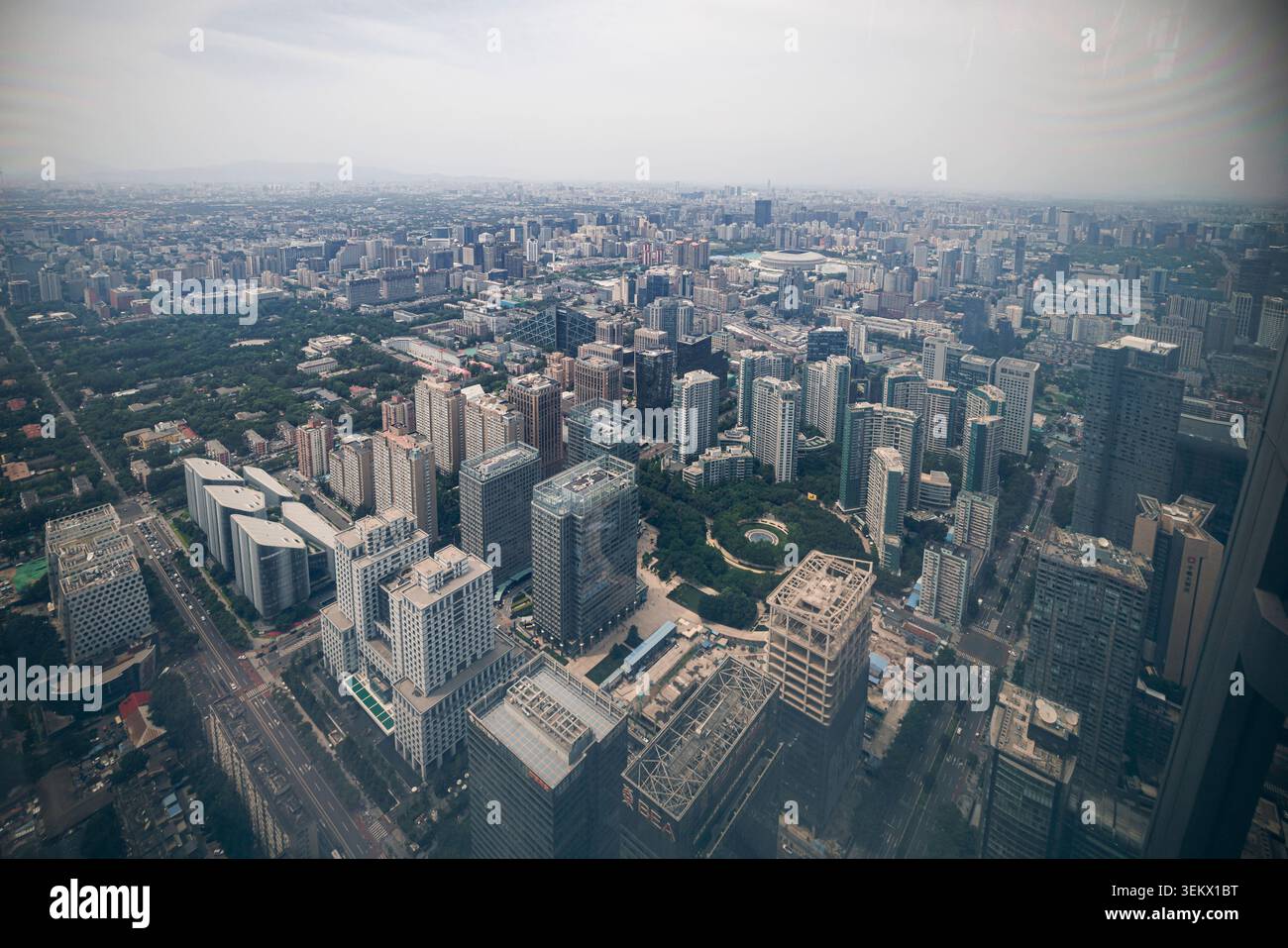Stadtuebersicht von Peking Peking China *** City overview of Beijing ...