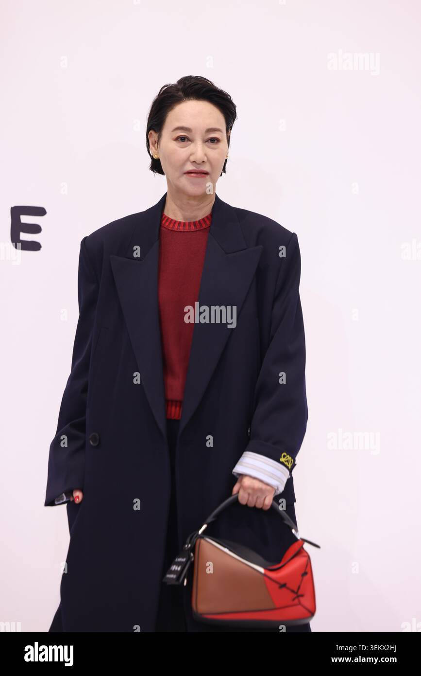 Chinese actress Kara Wai, attend Loewe's 180th anniversary special ...