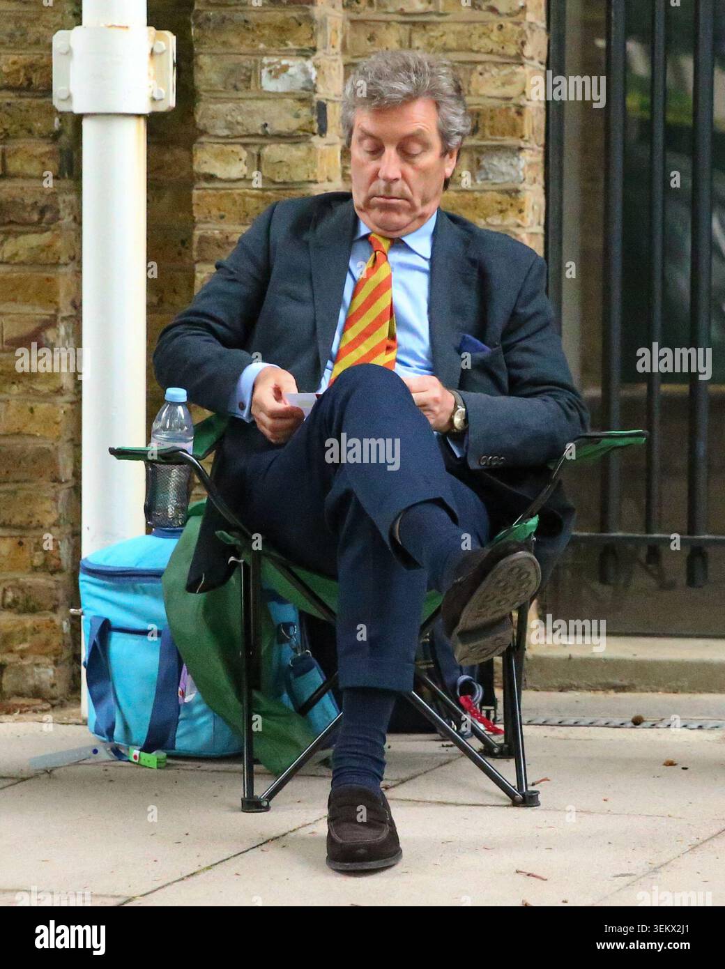 LONDON, UNITED KINGDOM. 4 JUNE, 2026. MCC Member queuing outside the ...