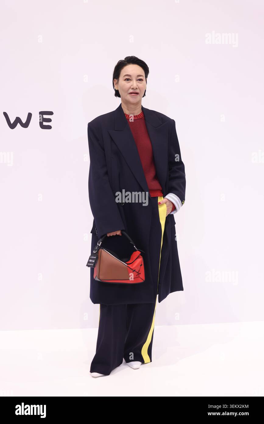 Chinese actress Kara Wai, attend Loewe's 180th anniversary special ...