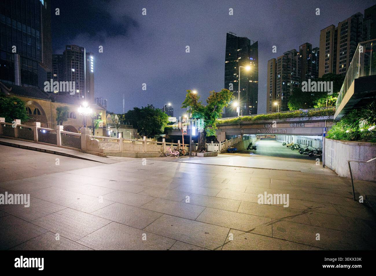 Nachtaufnahmen von Guangzhou Guangzhou China *** Night shots of ...