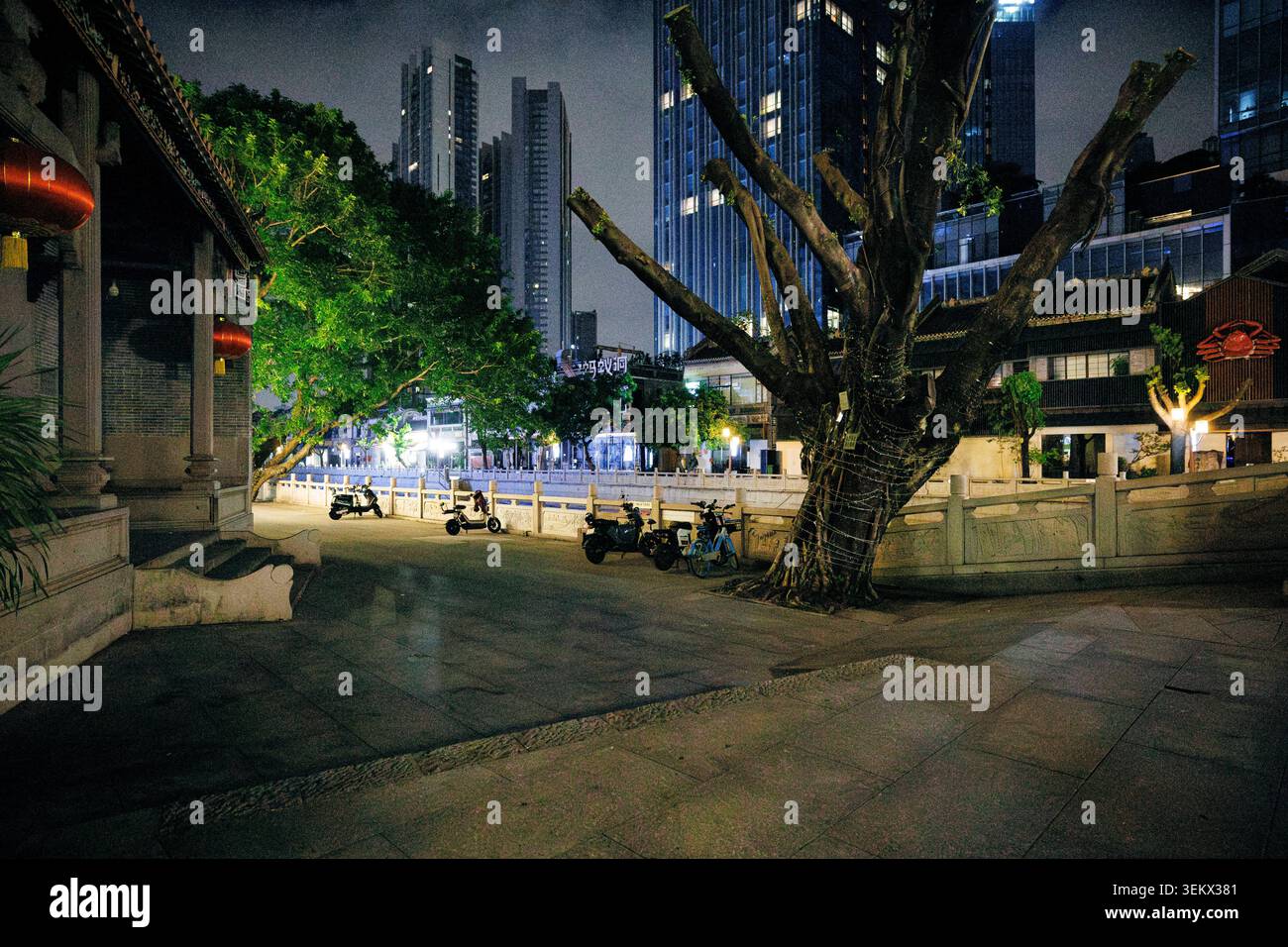Nachtaufnahmen von Guangzhou Guangzhou China *** Night shots of ...