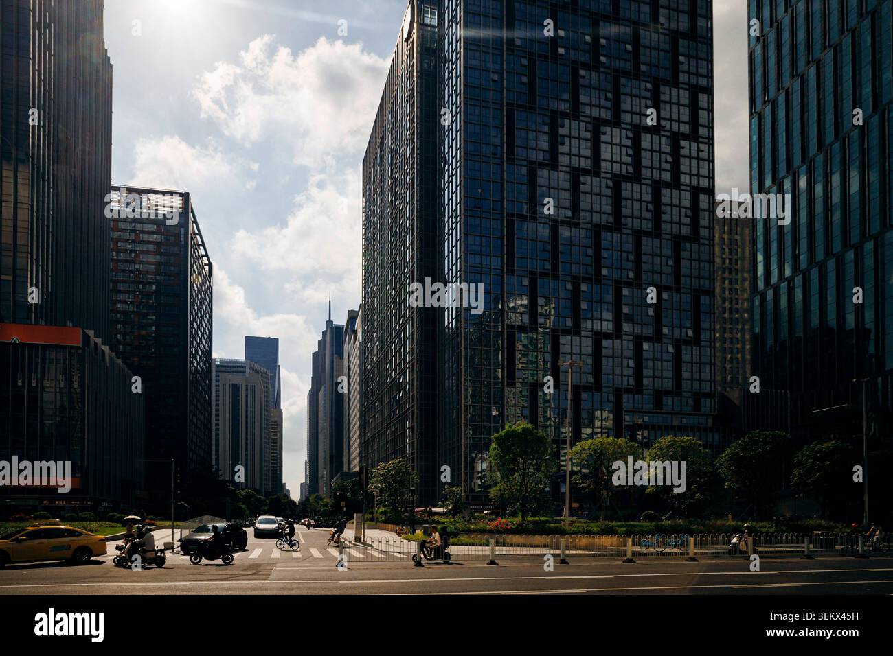 Strassenszenen von Guangzhou Guangzhou China *** Street scenes of ...