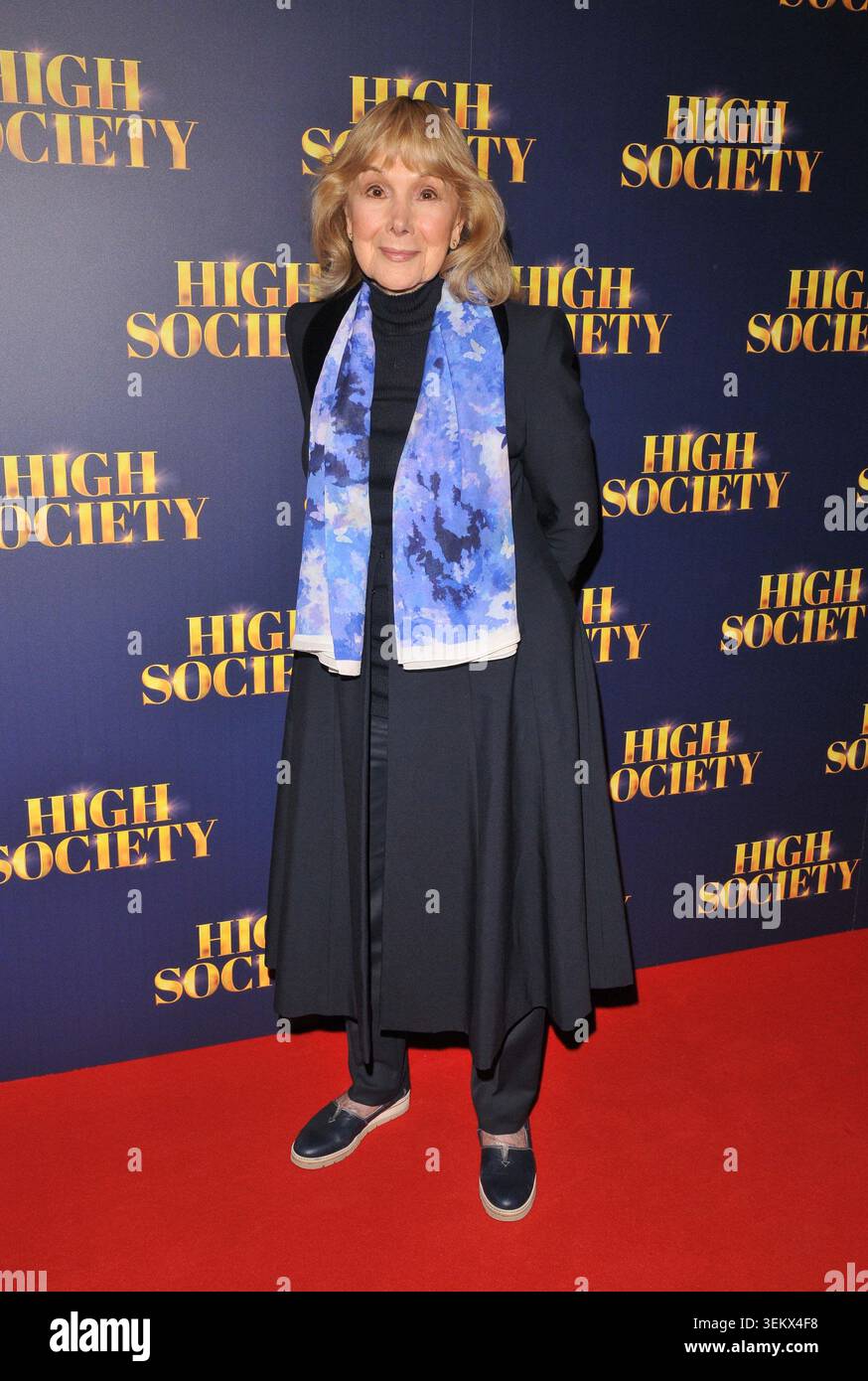 Susan Hampshire at the "High Society" musical press night, Barbican ...