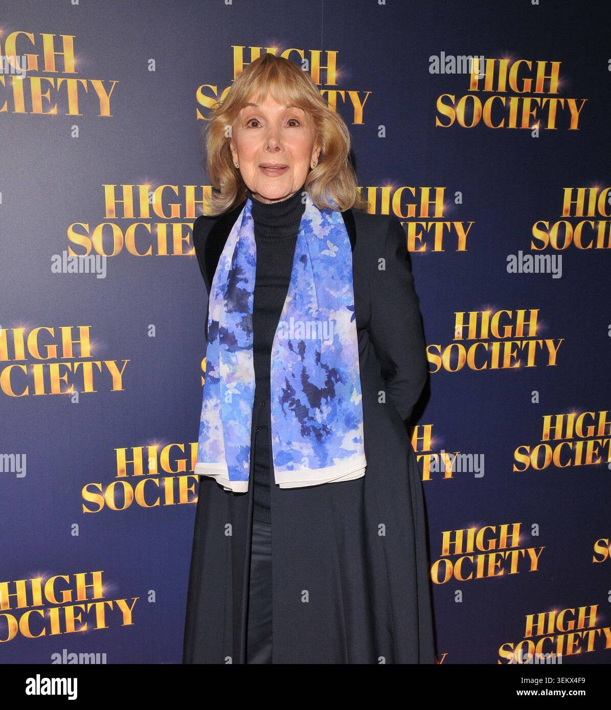 Susan Hampshire at the "High Society" musical press night, Barbican ...