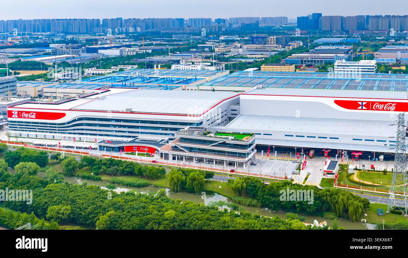 The new Coca-Cola plant in Kunshan Development Zone, east China's ...
