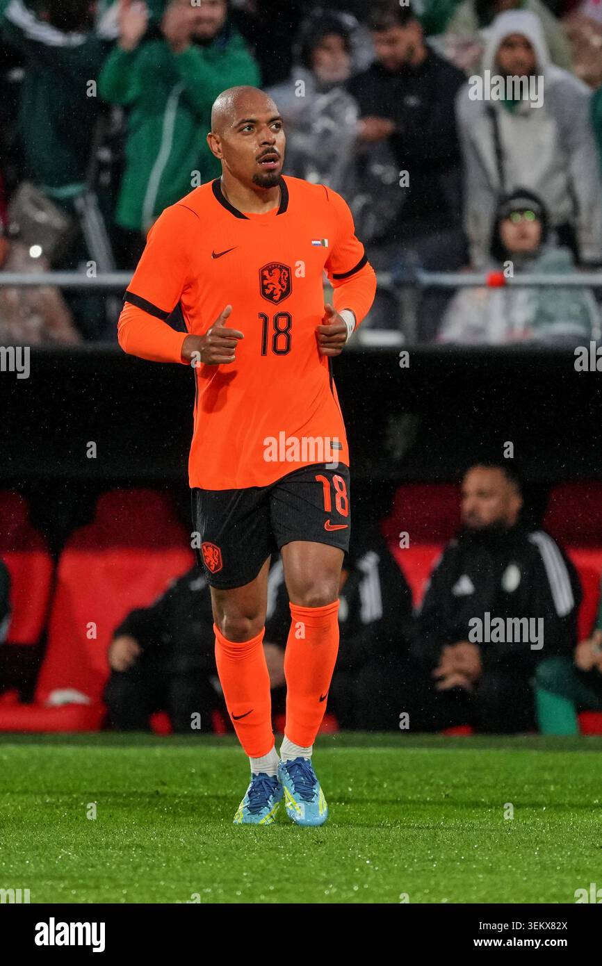 Rotterdam - Donyell Malen of the Netherlands during the International ...