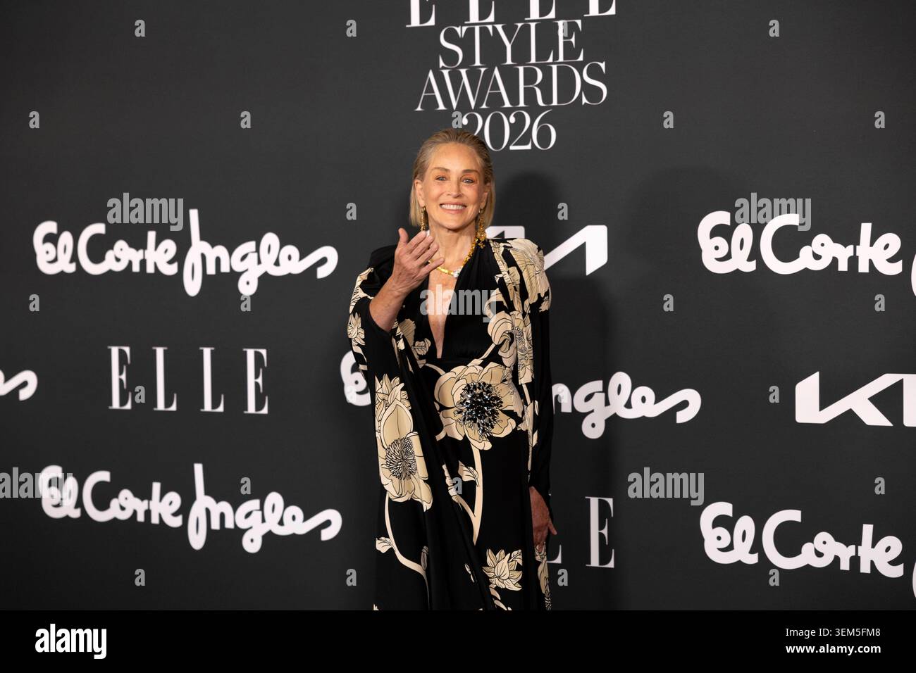 Sharon Stone during Elle Style Awards 2026 in Madrid, Spain, on Tuesday ...