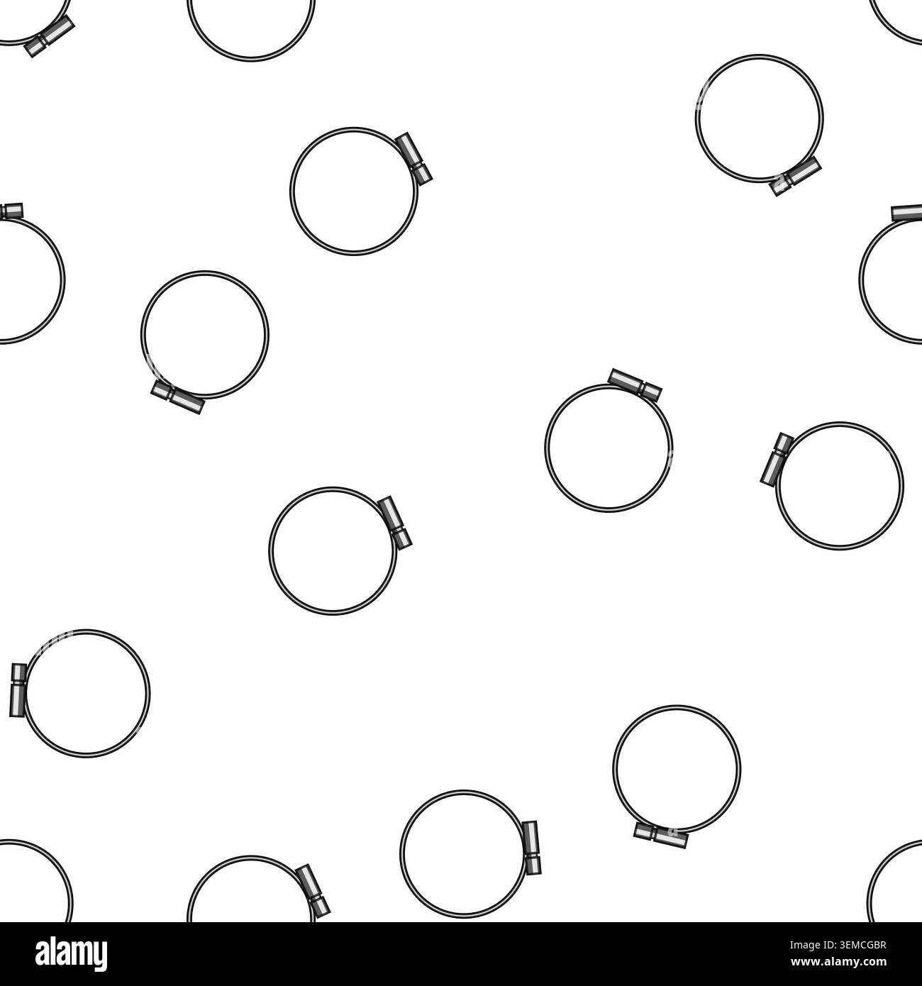 pattern grip pipe clamp cartoon vector Stock Vector Image & Art - Alamy