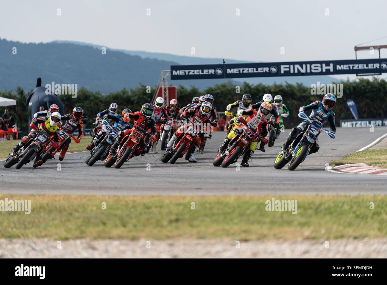 IPA85410329 - Line up during FIM Supermoto World Championship 2026 ...