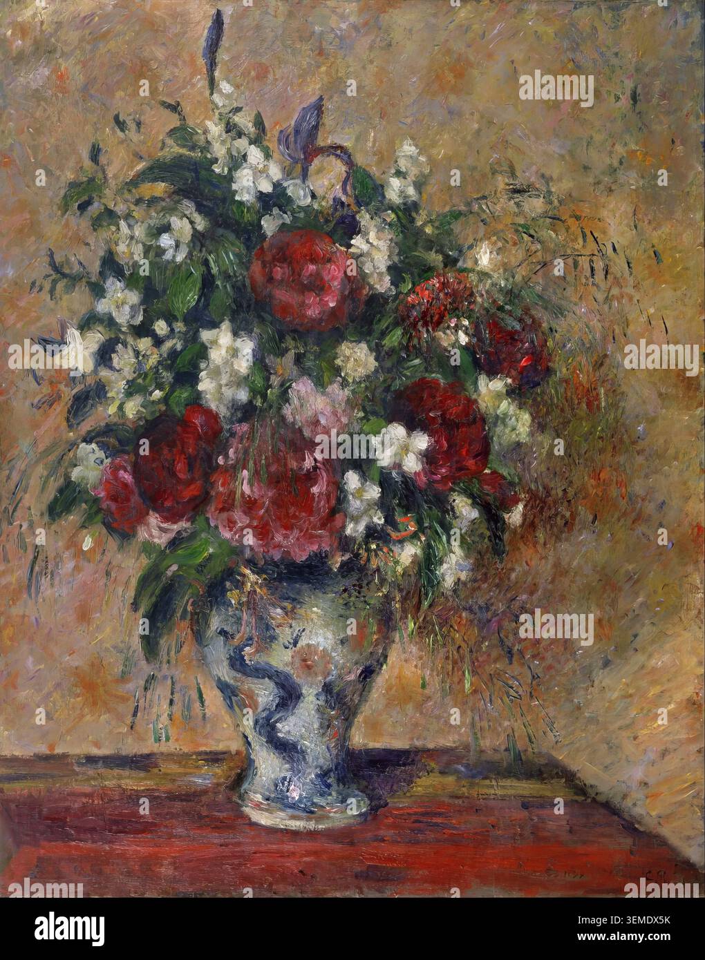 Camille Pissarro, Still Life with Peonies and Mock Orange (Flower ...