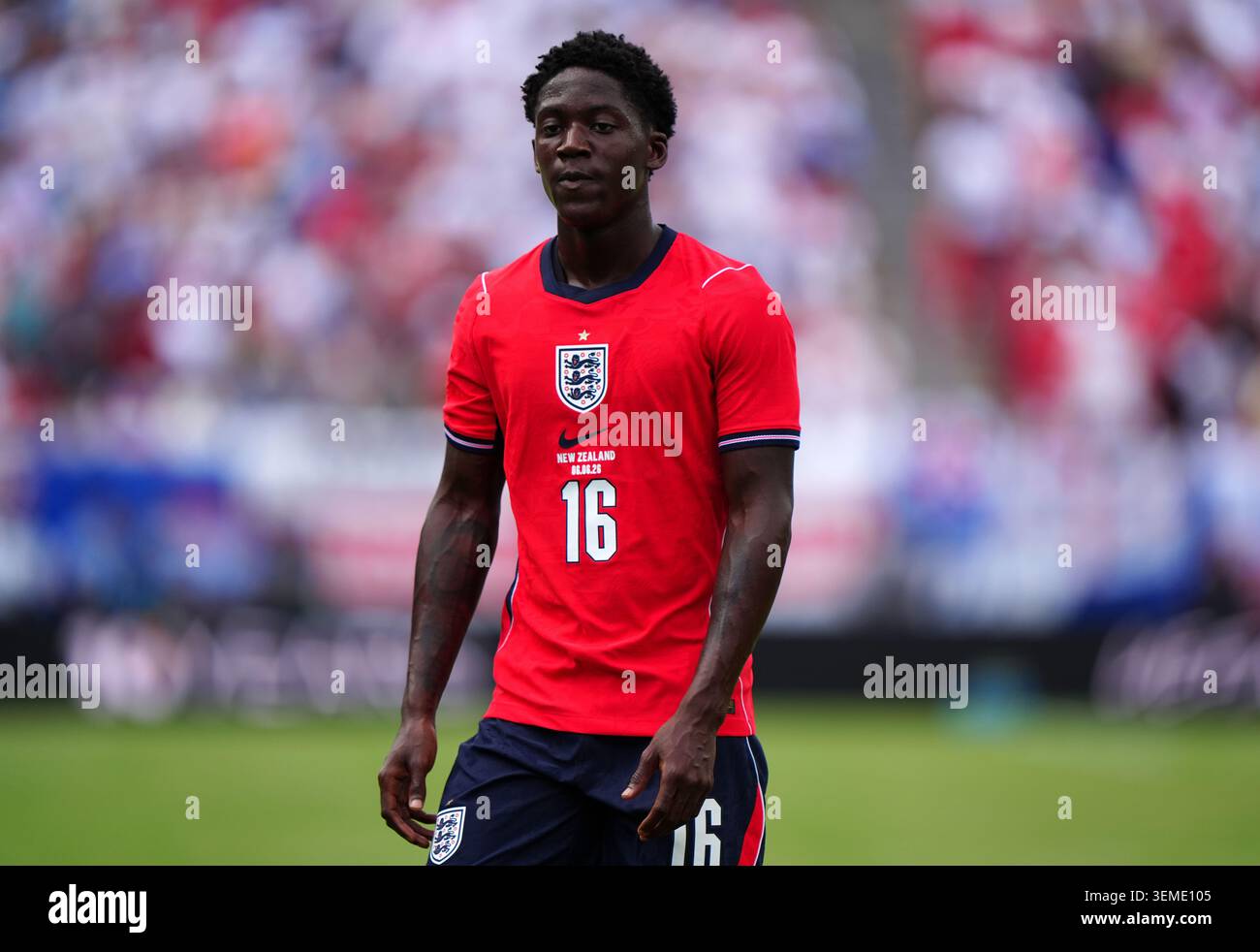 England's Kobbie Mainoo during the international friendly match at the ...