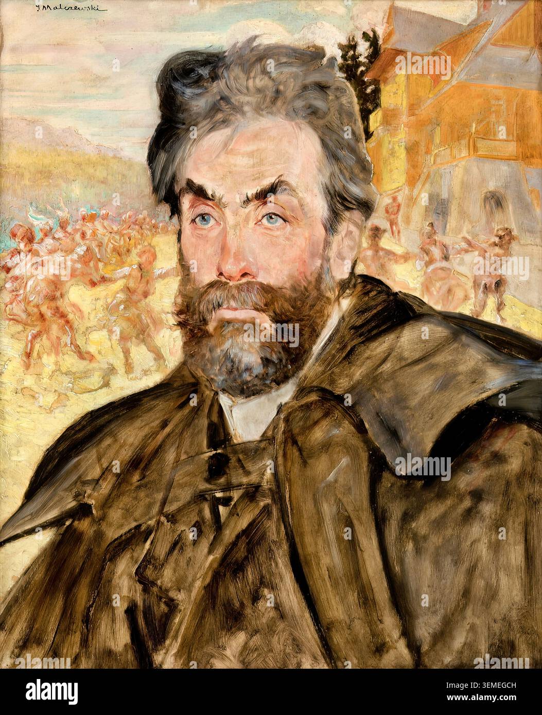 Jacek Malczewski, Portrait of Stanisław Witkiewicz (Portret Stanisława ...