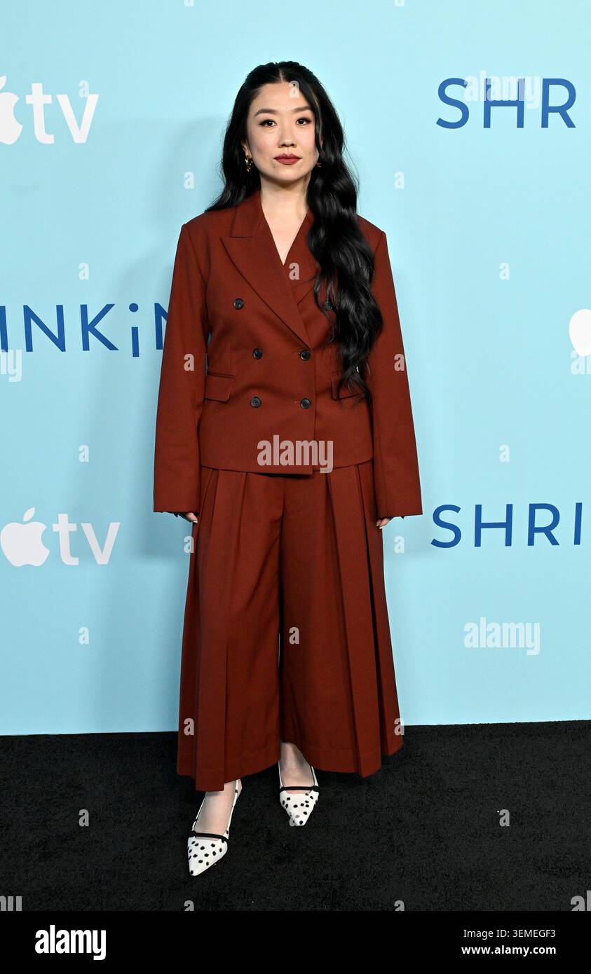 Sherry Cola arriving to Apple TV’s “Shrinking” Emmy FYC event screening ...
