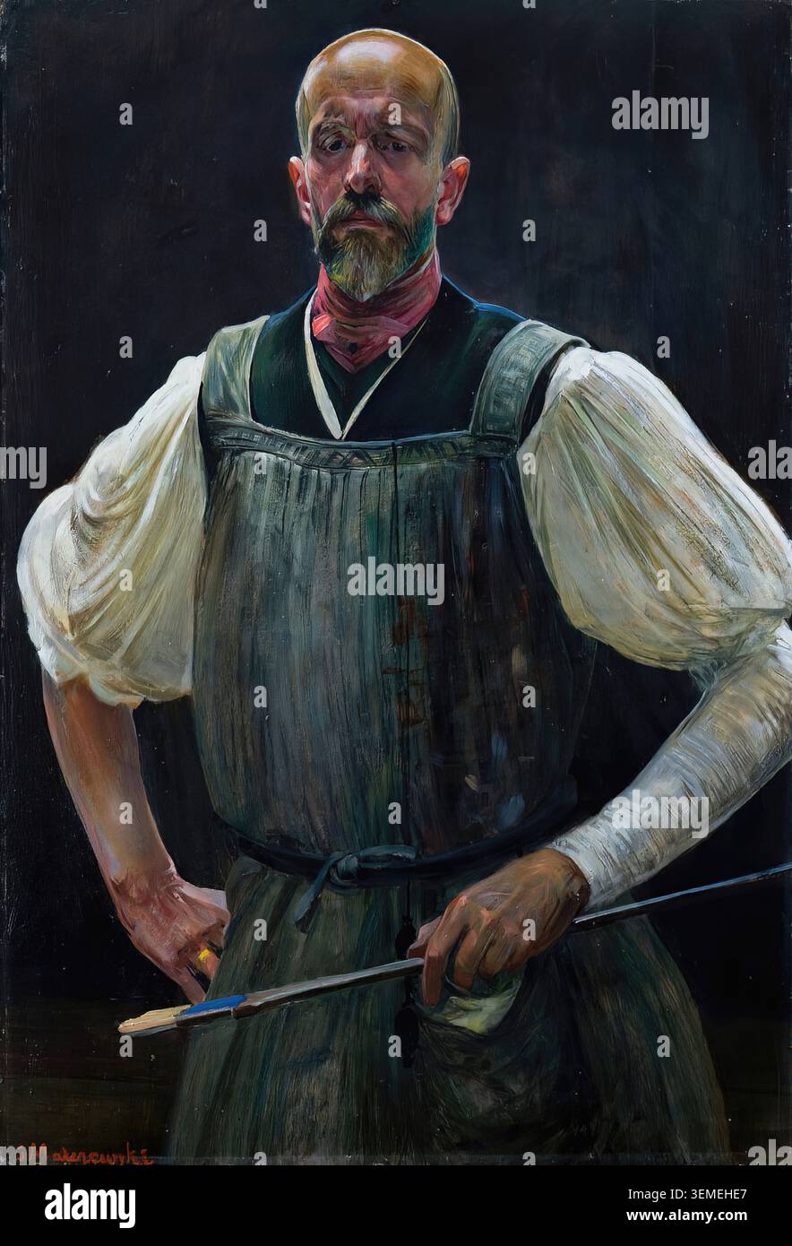 Jacek Malczewski, Self-Portrait (Autoportret), 1908-1915 | Archium ...
