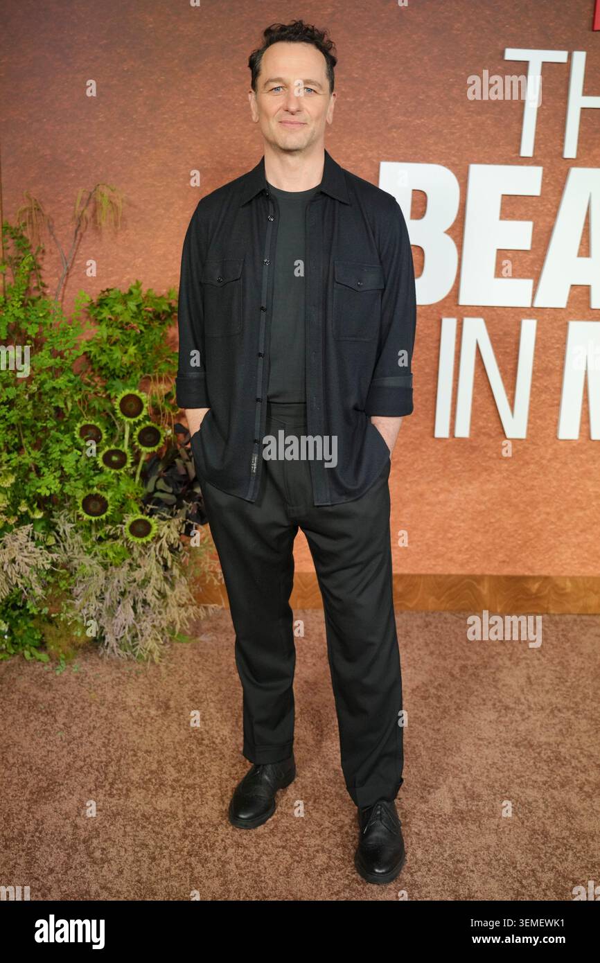 Matthew Rhys arrives at ATAS event for "The Beast in Me" on Saturday ...