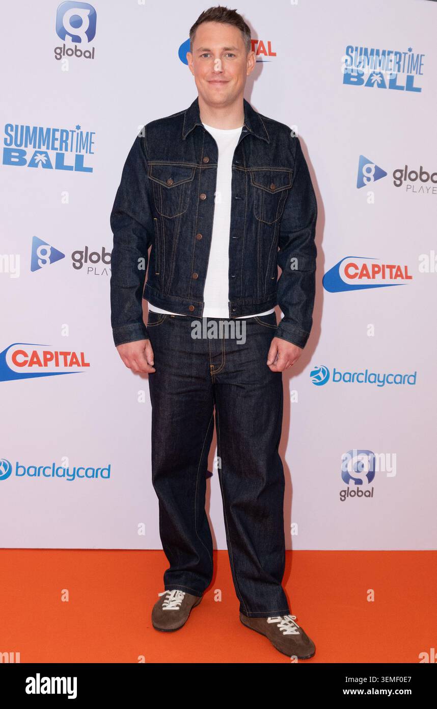 Chris Stark attends Capital’s Summertime Ball with Barclaycard 2026, at ...