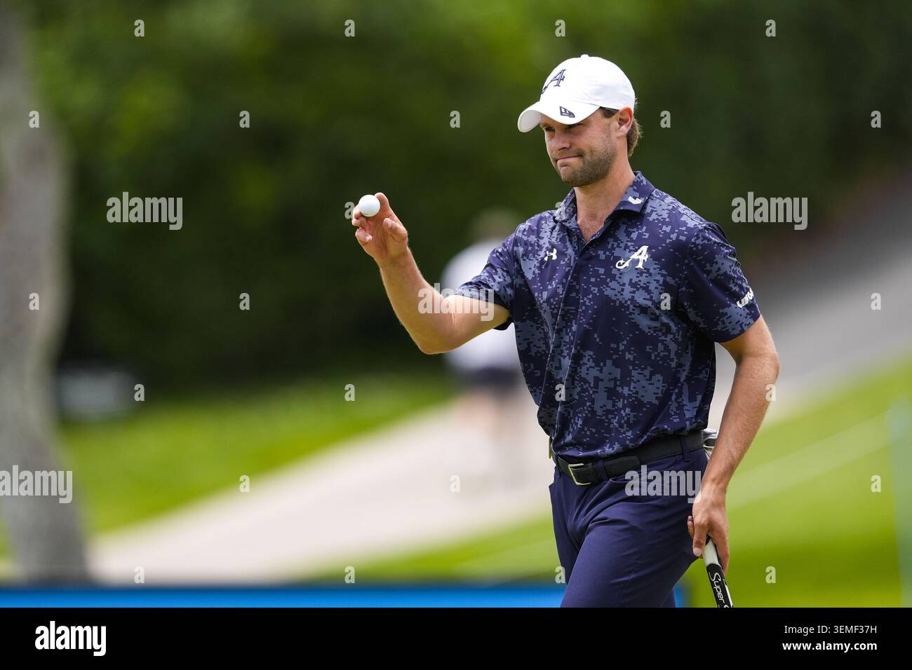 IPA85426140 - Thomas Detry of Aces team during day three of the LIV ...